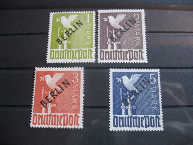 Berlin 1948 Black Print Mint Highest Values Checked Auction Online