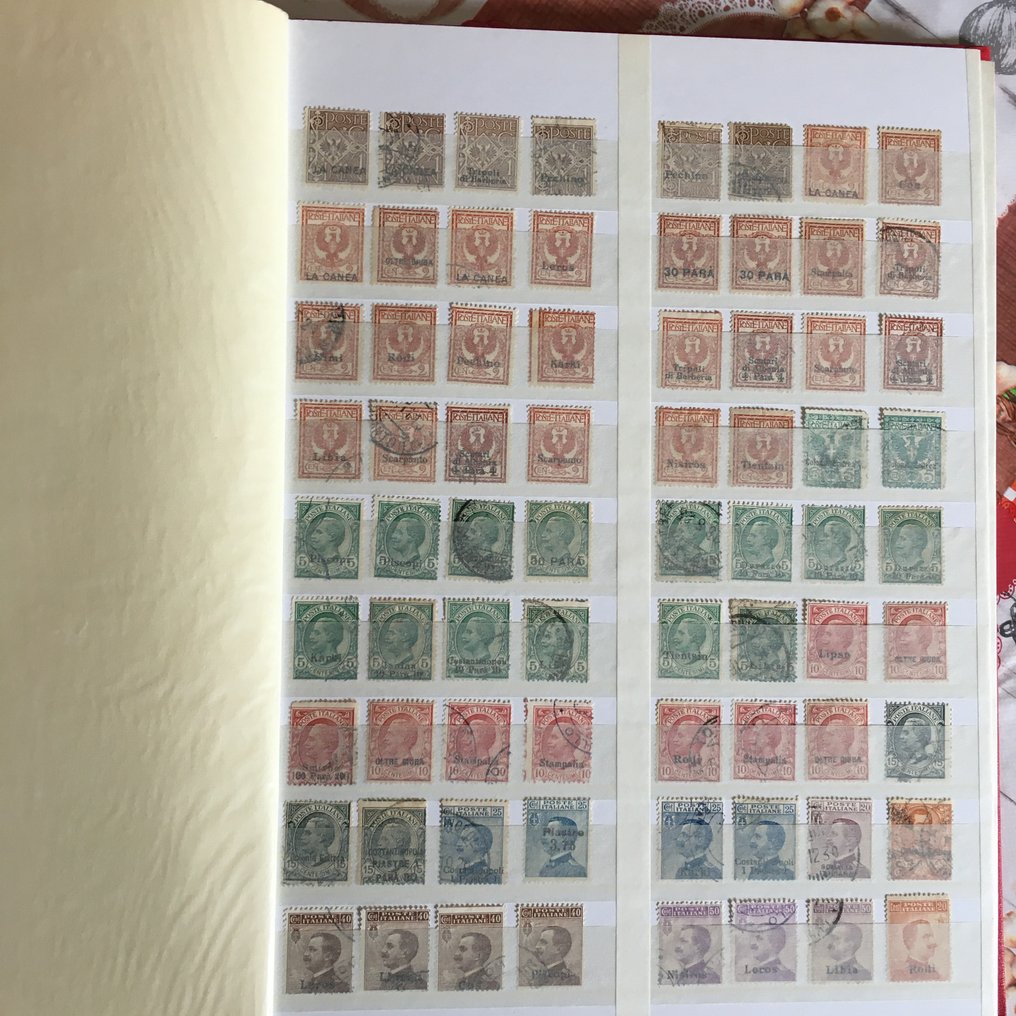 Italy Kingdom Wonderful Collection Of New Hinged And Used Stamps Of