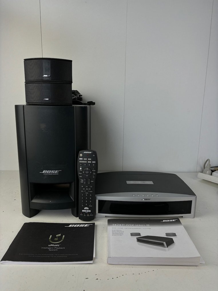 Bose PS 3 2 1 II GSX Hard Disk Home Cinema 2 1 Subwoofer Speaker
