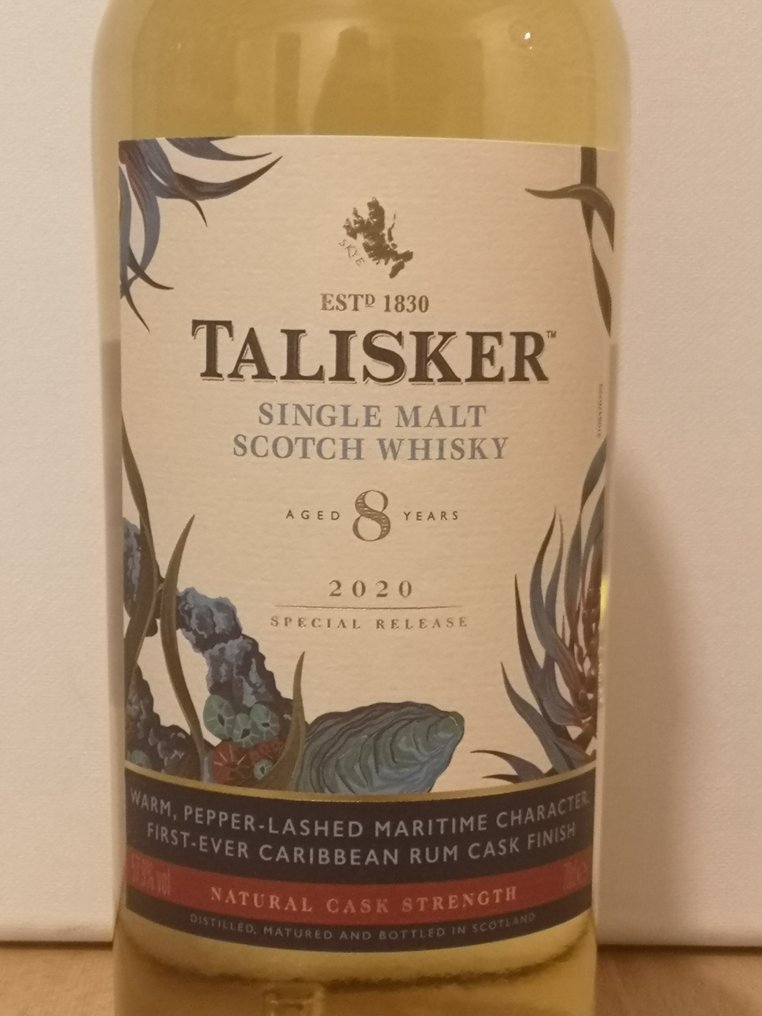 Talisker 8 Years Old Natural Cask Strength Special Release Catawiki