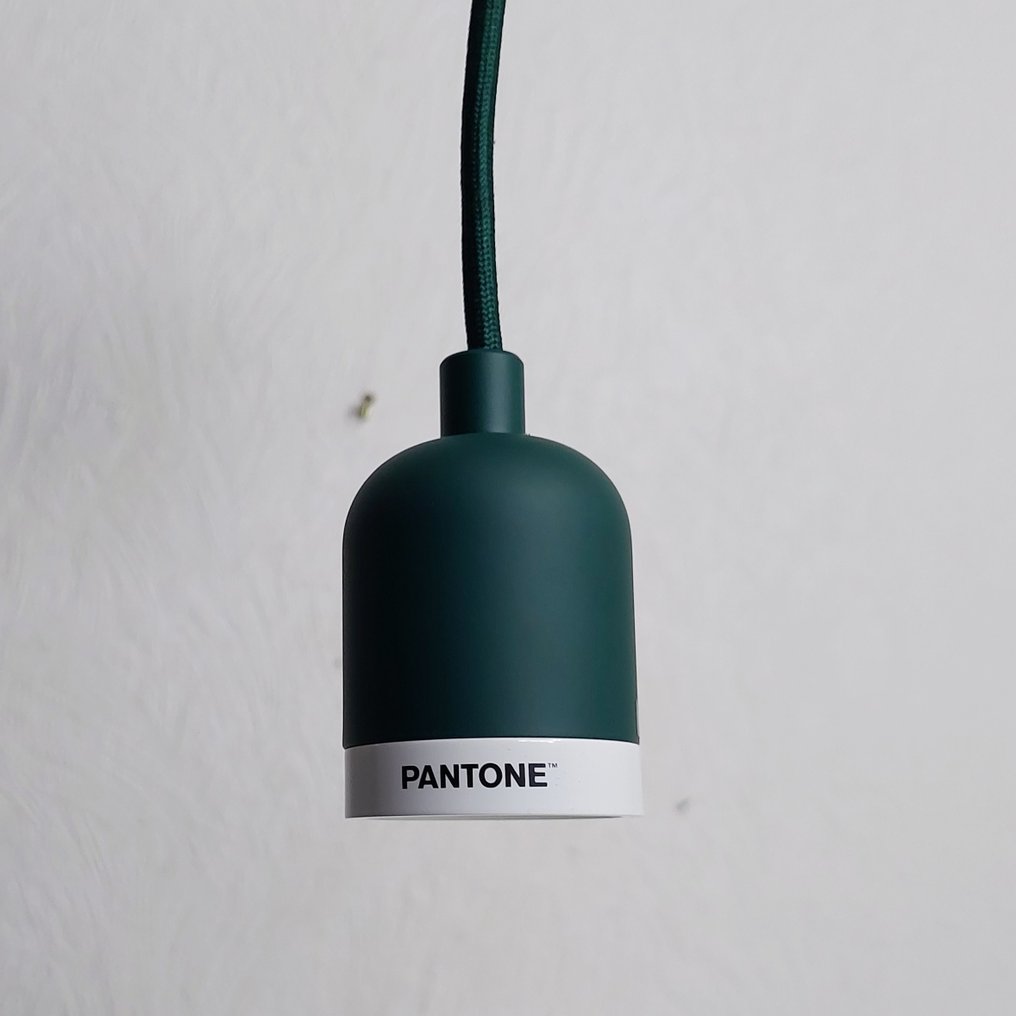 Pantone Pantone Hanging Lamp 3 Deneb Green Version Metal
