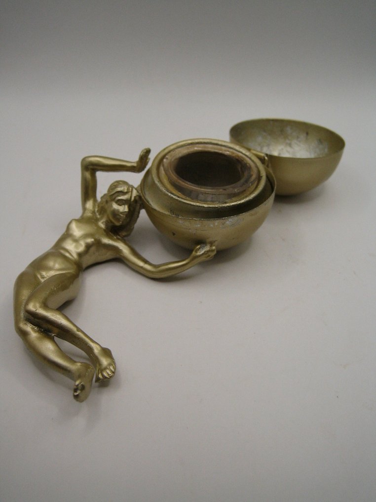 Inkwell Erotica Lying Naked With A Ball Traveling Inkwell Catawiki