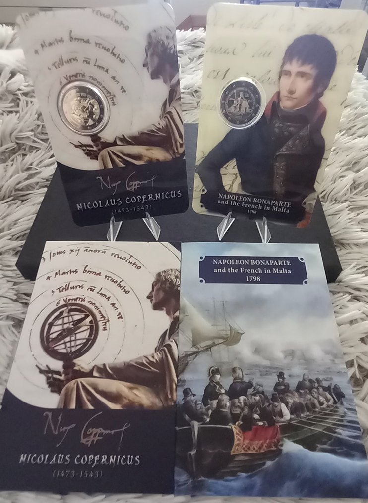 Malta Euro Napoleon Bonaparte Nicolaus Copernicus Coincards Catawiki