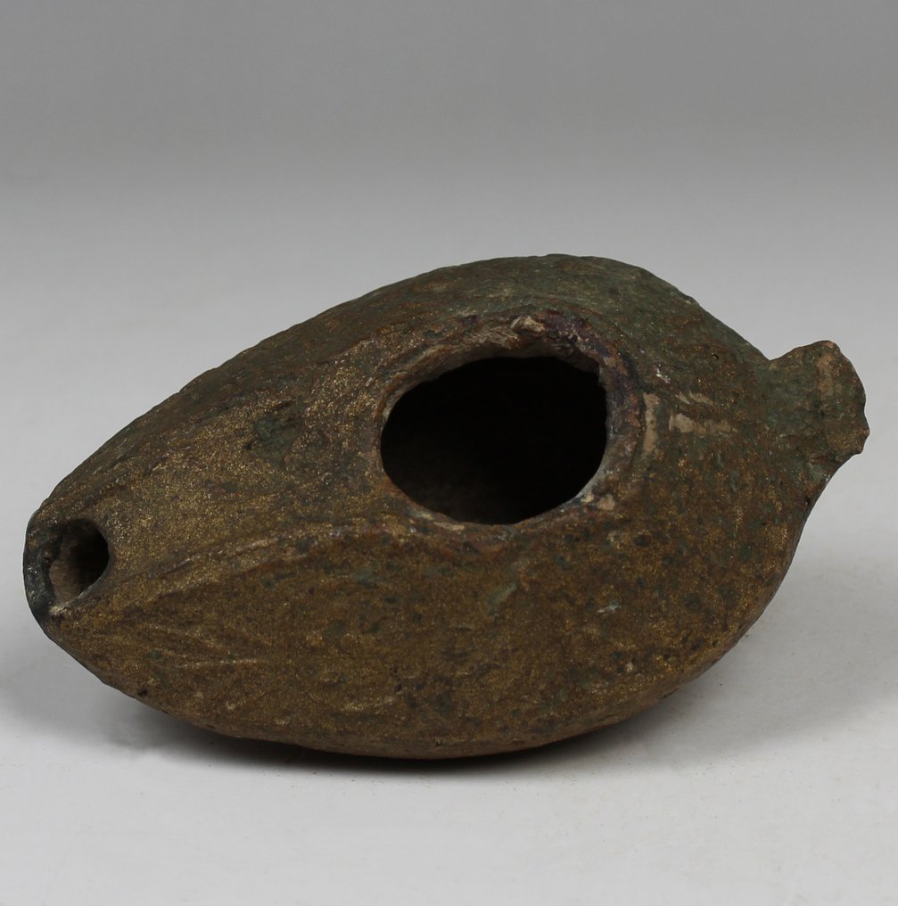 Islamitisch Umayyaden Terracotta Olielamp Type Rosenthal Sivan K