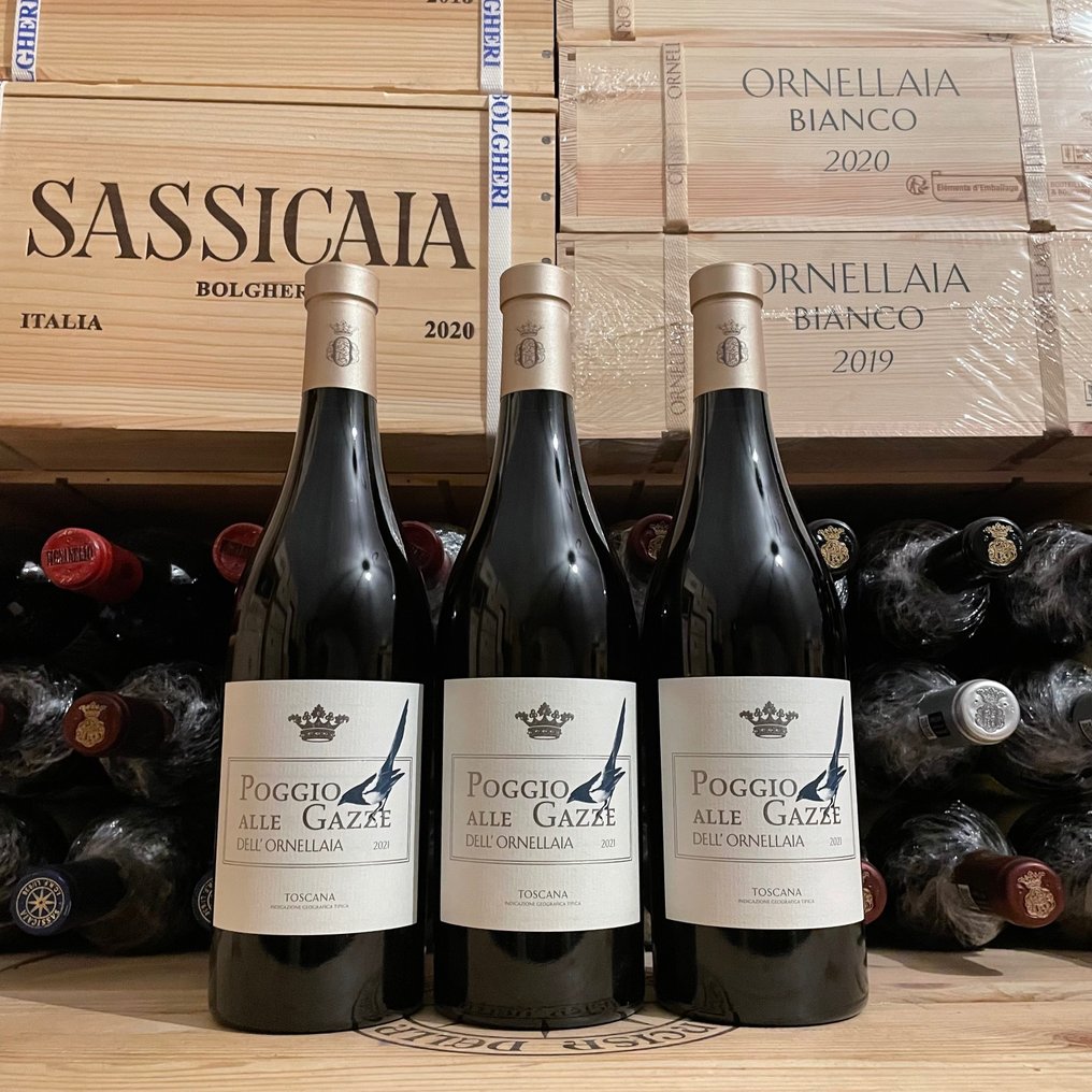 Ornellaia Poggio Alle Gazze Toscana IGT Bottles L Catawiki