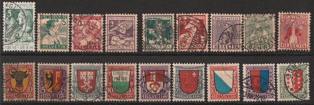 Switzerland Pro Juventute The Series From The Early Years Catawiki