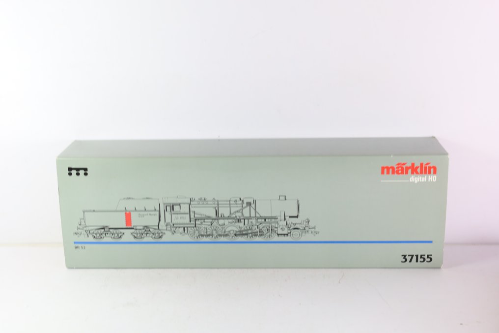 Märklin H0 37155 Stoomlocomotief met tender 1 BR 52 Oranje