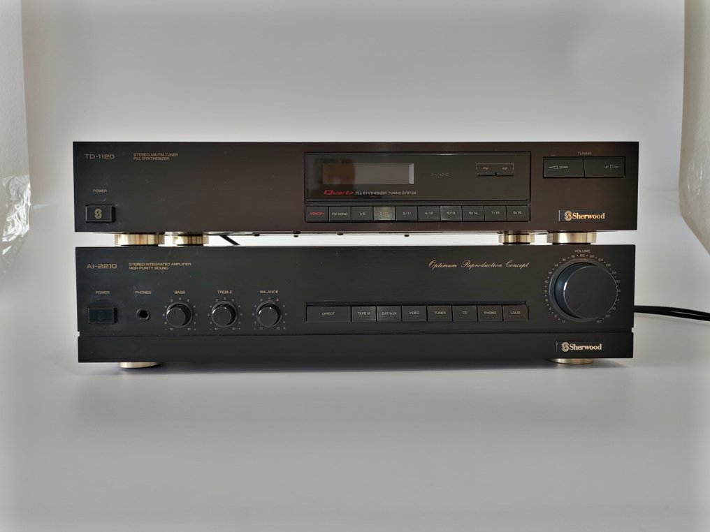 Sherwood AI 2210 TD 1120 Integrated Amplifier Tuner Catawiki