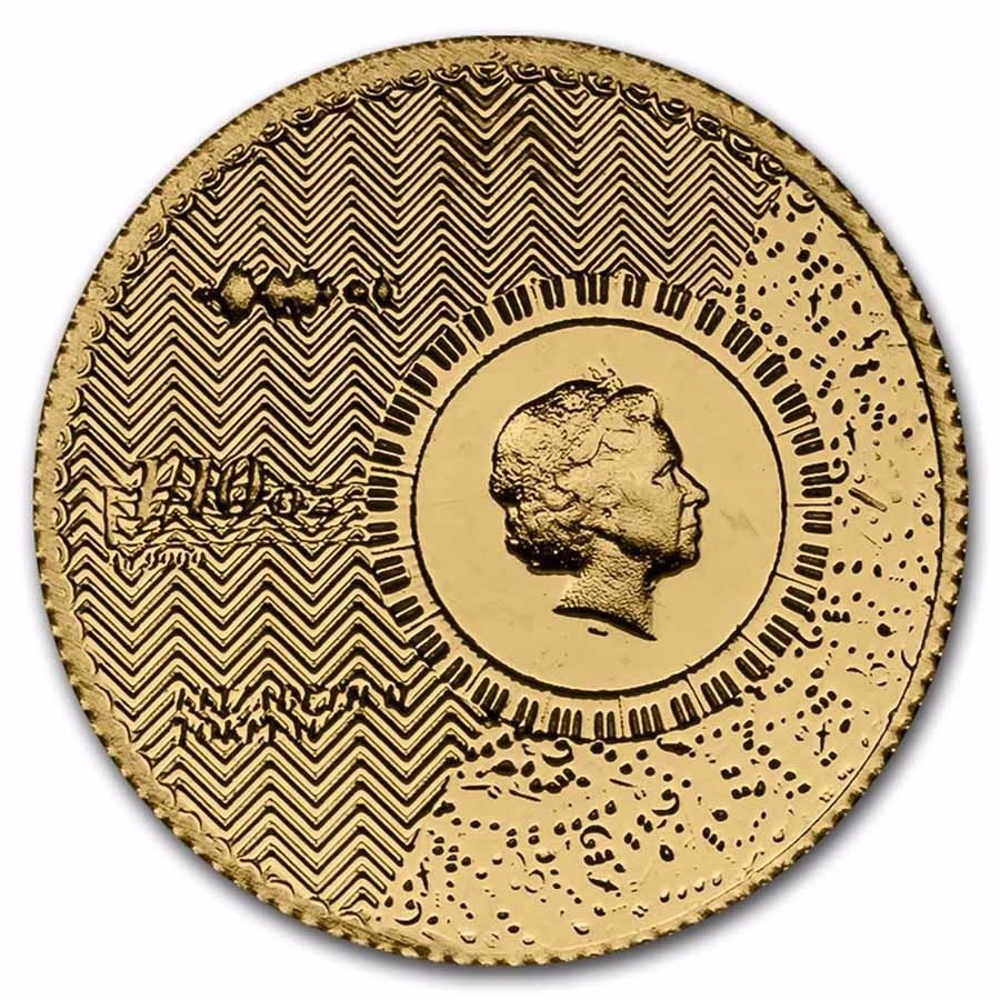 Tokelau 2021 1 10 Oz Gold 10 NZD Tokelau Vivat Humanitas Coin Proof