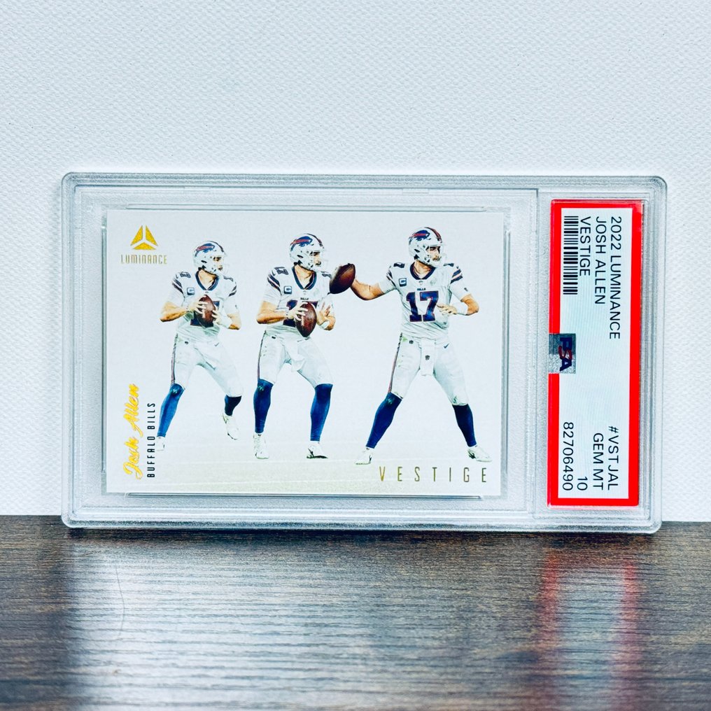 2022 Panini Luminance Josh Allen Vestige VST JAL 1 Graded