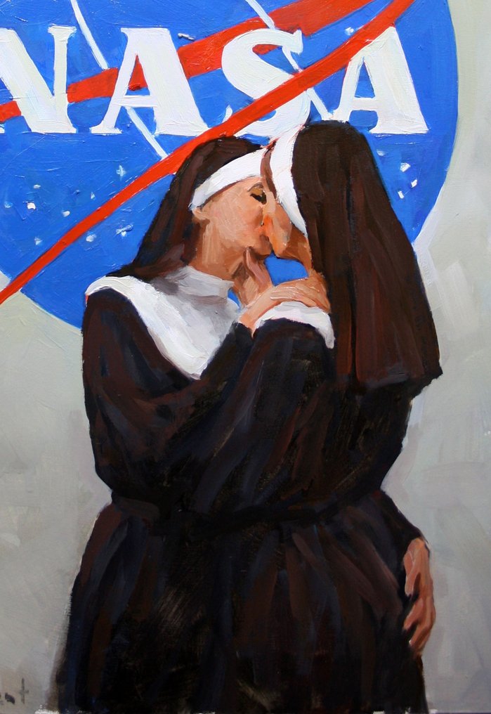 Vincent Igor Ilinskiy XX XXI Space Kiss Erotic Nuns Catawiki