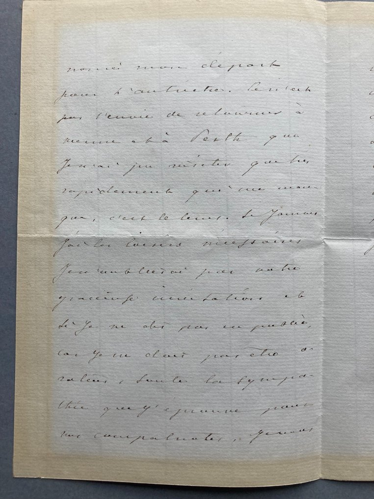 Alexandre Dumas Fils Signed Letter From Alexandre Dumas Fils Catawiki