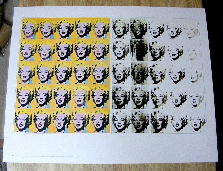 Andy Warhol - Marilyn Monroe Diptych - Catawiki