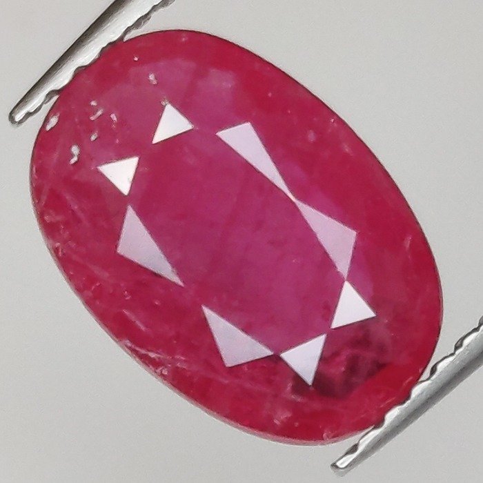 Red Ruby - 2.66 ct - Antwerp Laboratory for Gemstone Testing (ALGT ...