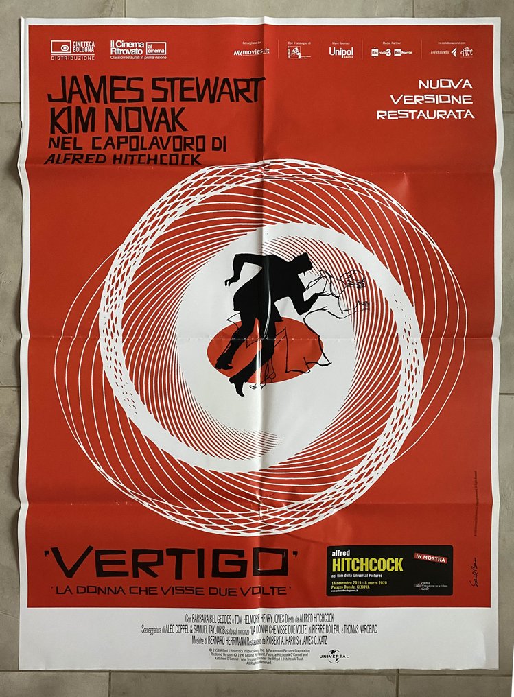 Vertigo (2019 Edition) Alfred Hitchcock - James Stewart, Kim Novak, Barbara Bel Geddes - auction ...