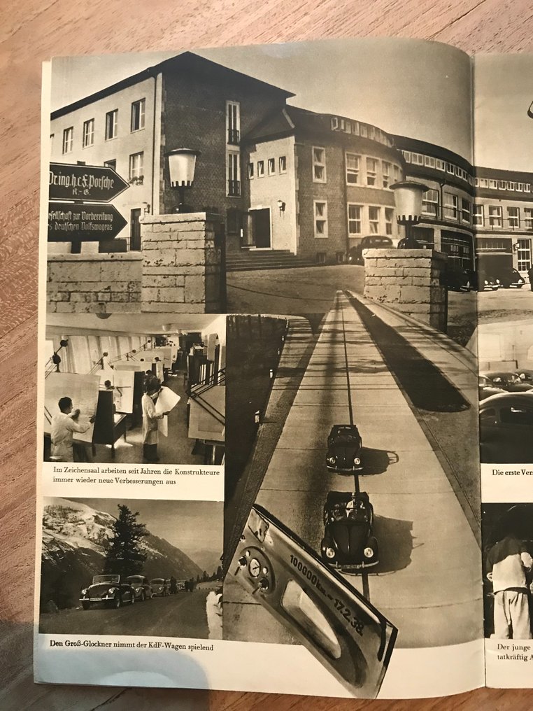 Brochure - Volkswagen - Brochure Folder Mein KDF Wagen 1930 - 1940 VW Volkswagen Kever KDF ...