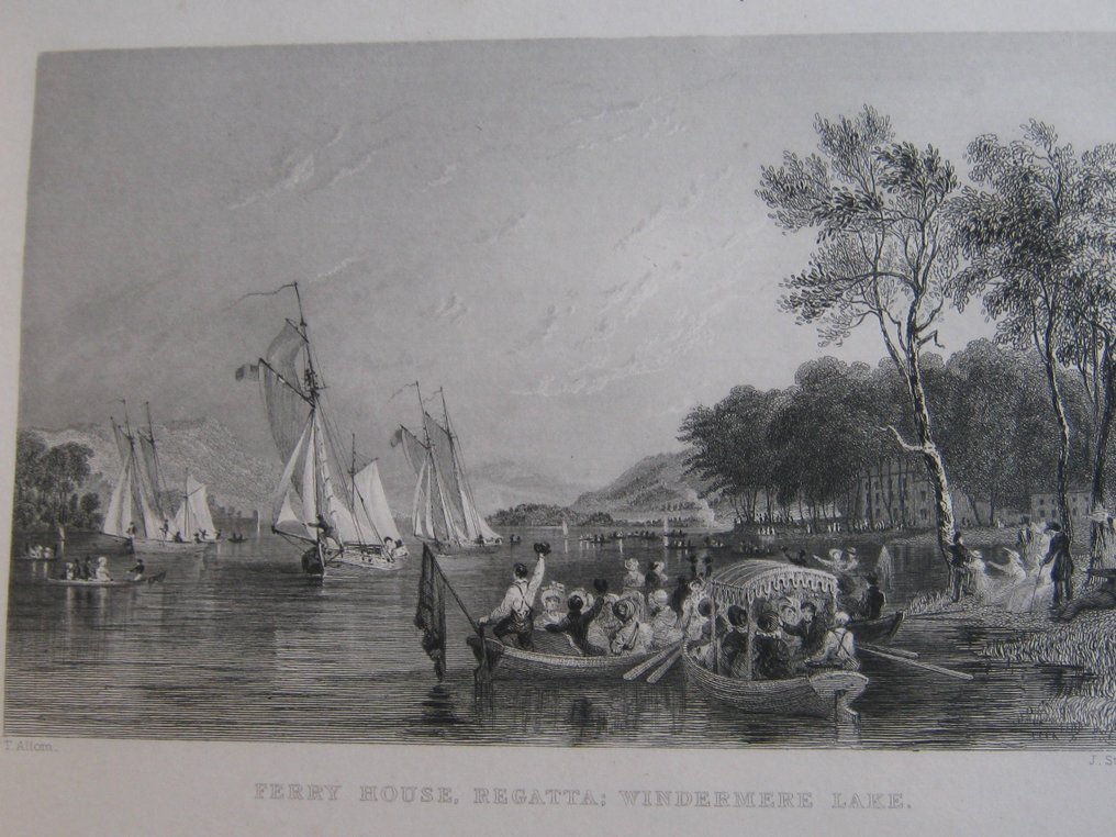 Thomas Allom / George Pickering - Vues pittoresques des comtés de ...