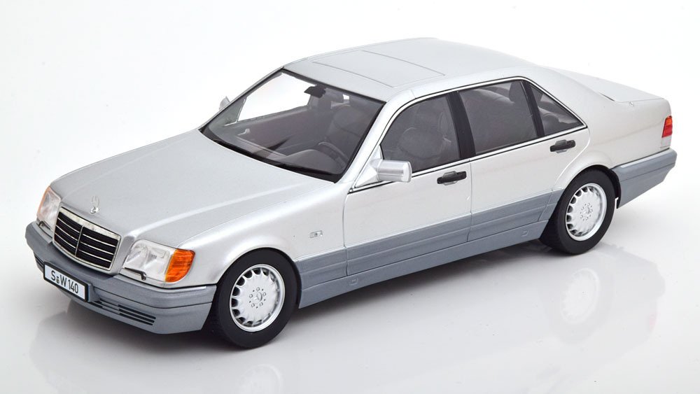 I-Scale 1:18 - Model hatchback - Mercedes-Benz S500 (W140) year 1994-98 - Limitation: 1000 pcs ...