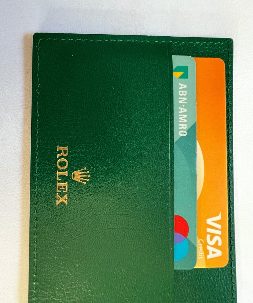 Rolex - Card holder - “Rolex Green” - 100% Original - 2025 - Catawiki