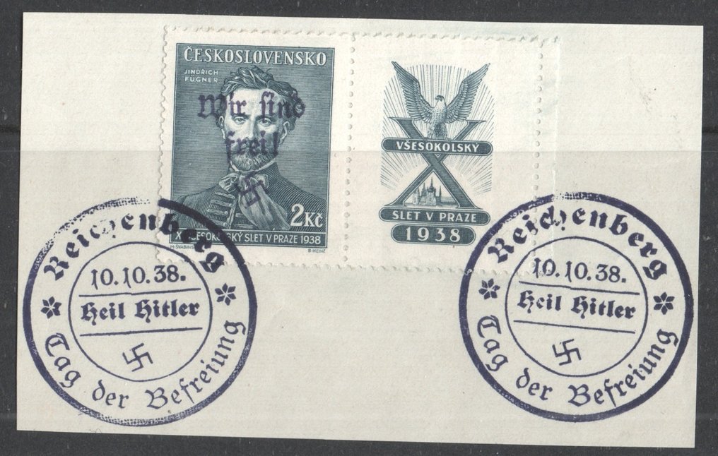 German Rijk 1938 - Reichenberg-Maffersdorf - special - Catawiki