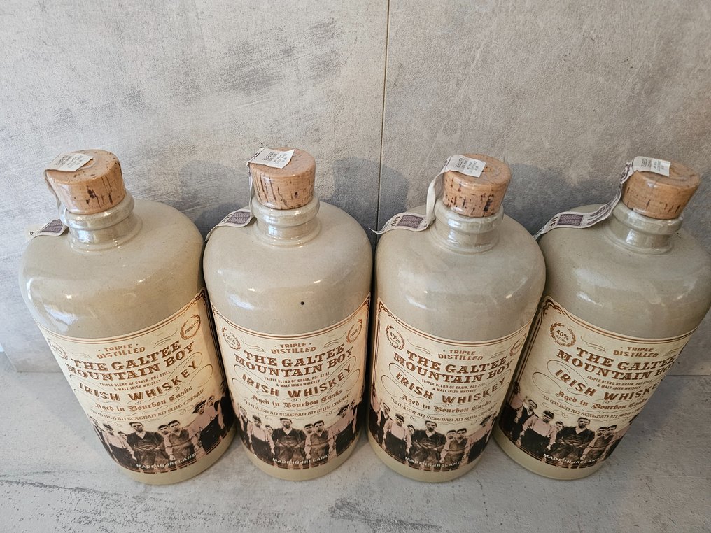 The Galtee Mountain Boy - 700ml - 4 bottles - Catawiki