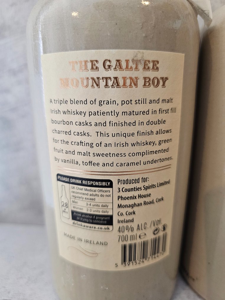The Galtee Mountain Boy - 700ml - 4 bottles - Catawiki