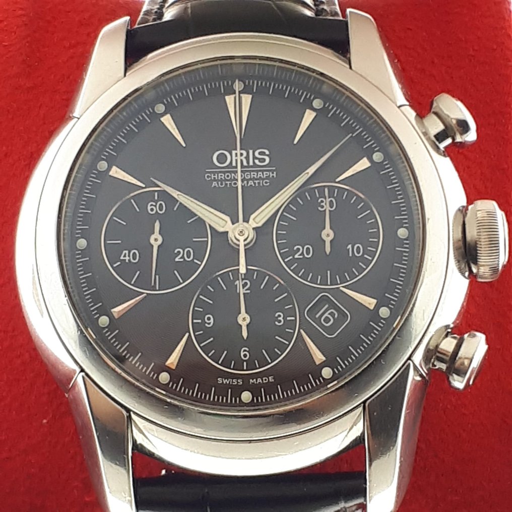 Oris - Artelier Chronograph Automatic - 01 676 7547 4054-07 5 22 49 - Miehet - 2000-2010 - Catawiki
