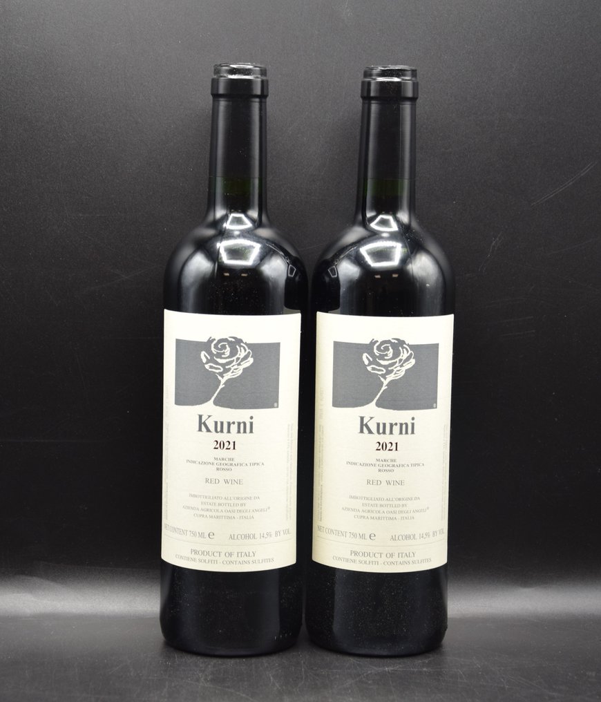 2021 Oasi degli Angeli, Kurni - Marches - 2 Bouteilles (0,75 L) - Catawiki