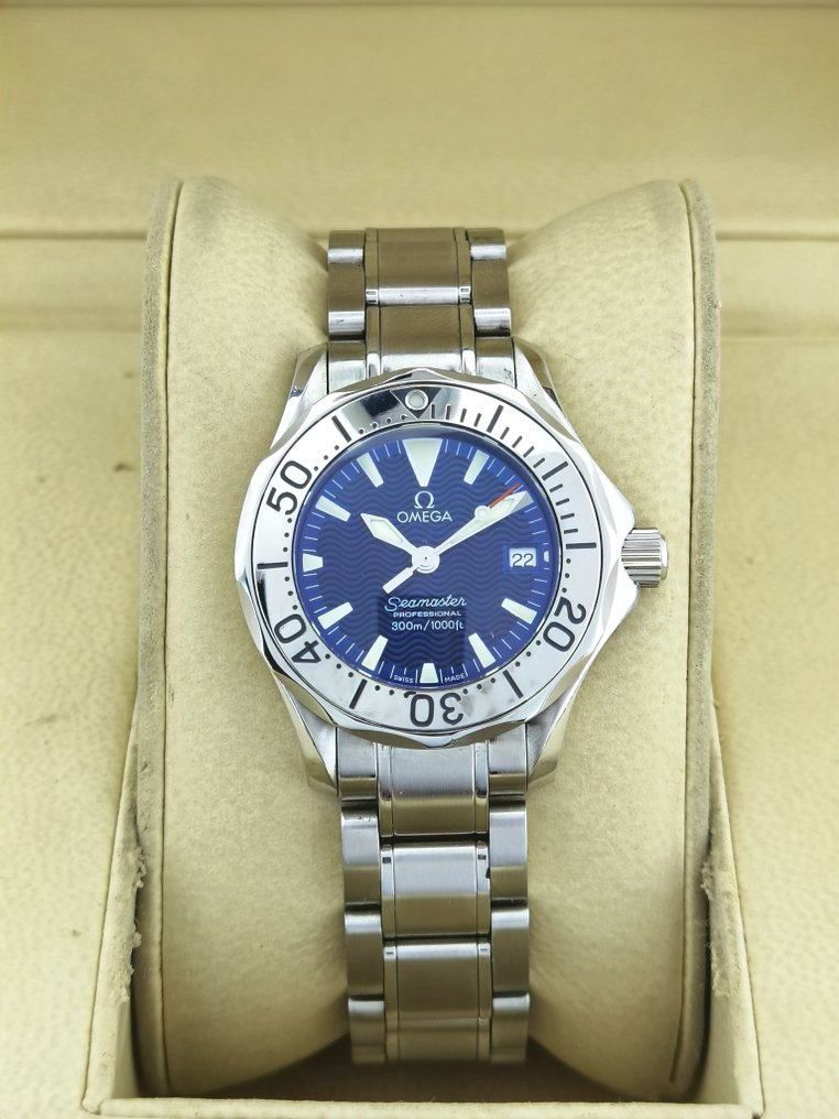 Omega - Seamaster Electric Blue - 2283.80 - Mujer - 2000 - 2010 - Catawiki