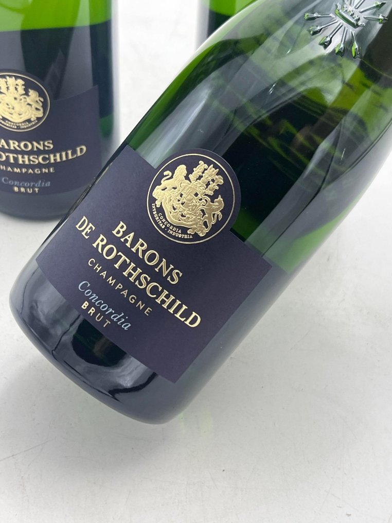Barons de Rothschild, Concordia - Champán Brut - 3 Botellas (0,75 L ...