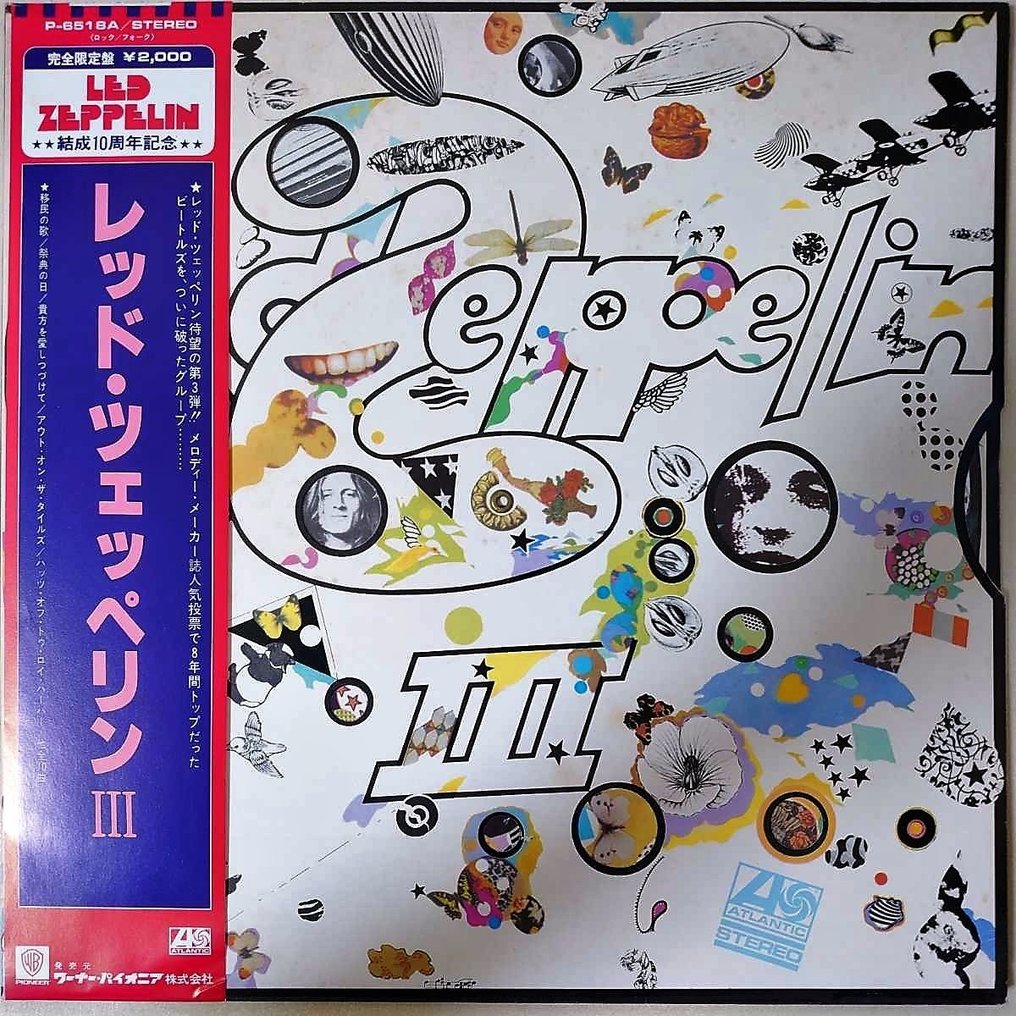 Led Zeppelin - Led Zeppelin III / Limited Edition Of Atlantic Records ...