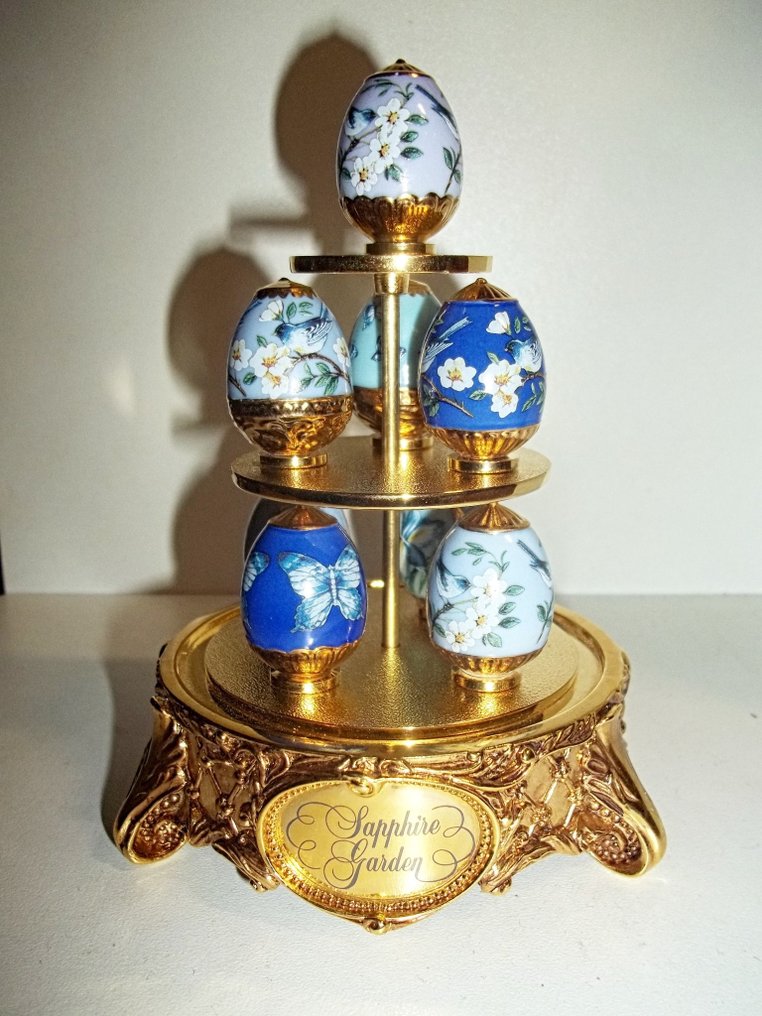 Fabergé ei - House of Fabergé - Sapphire Garden Imperial Egg Collection ...