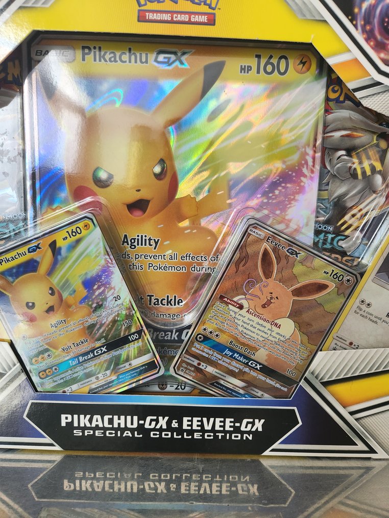 The Pokémon Company - Complete set Pokemon Pikachu Gx & Eevee Gx ...