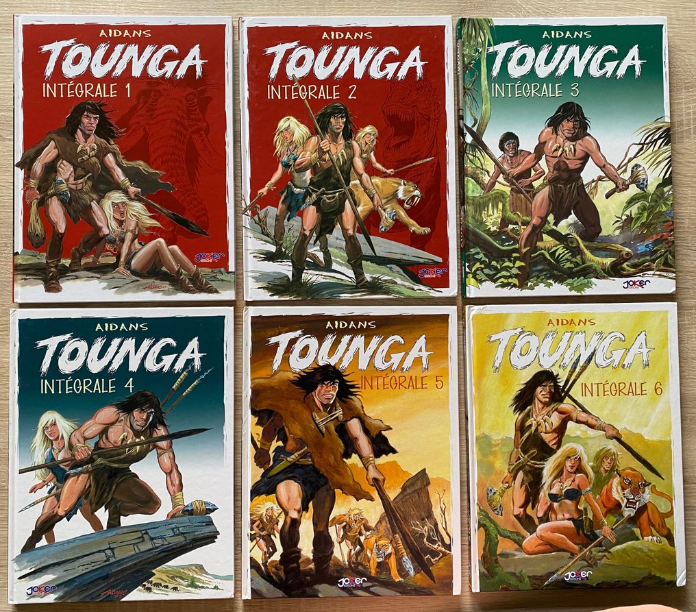 Tounga Intégrale T1 à T6 Dédicace 6x C First Catawiki