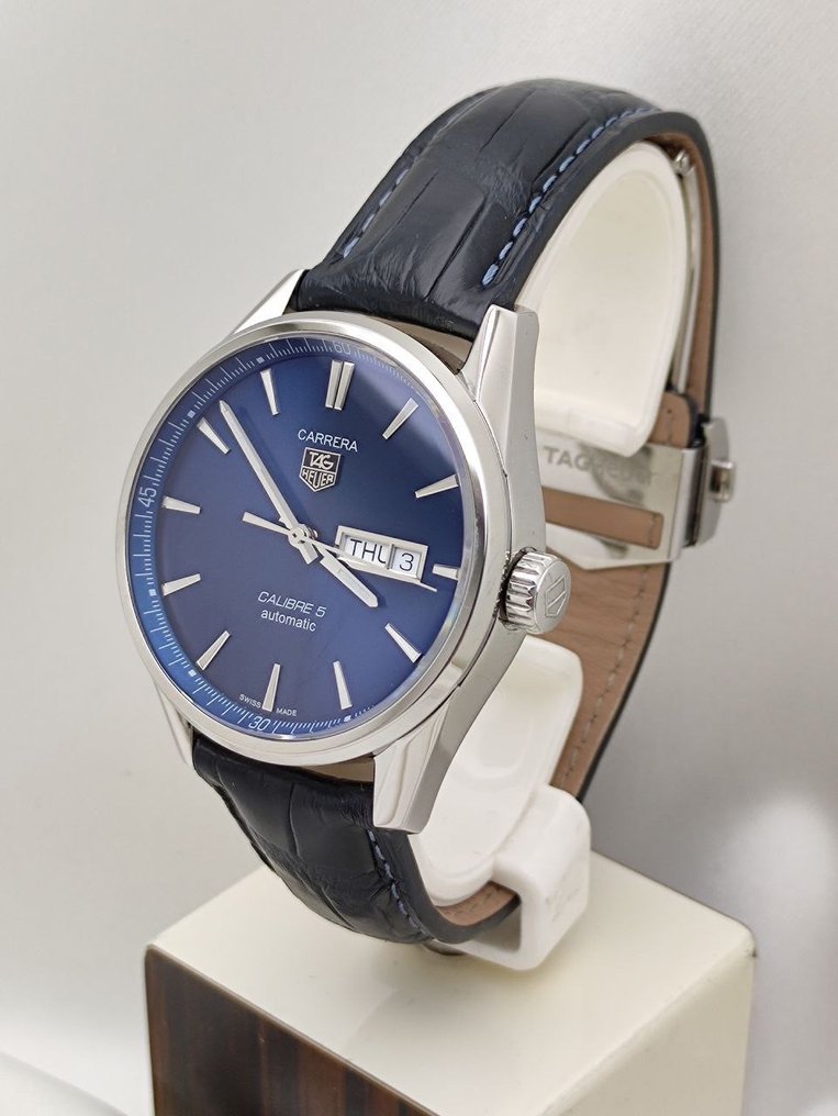TAG Heuer - Carrera Calibre 5 - WAR201E.FC6292 - Men - 2011-present - auction online Catawiki