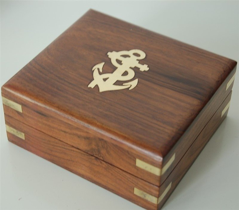 Compass Brass Wood Catawiki
