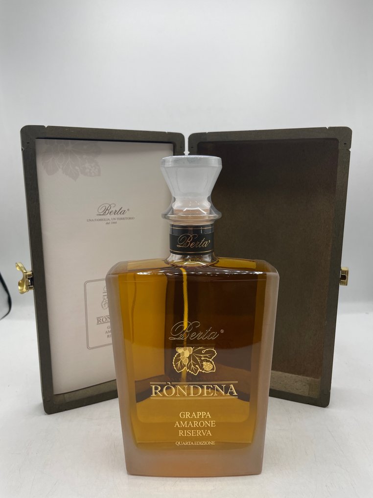 Berta - Rondena Grappa Amarone Riserva - 70cl - Catawiki
