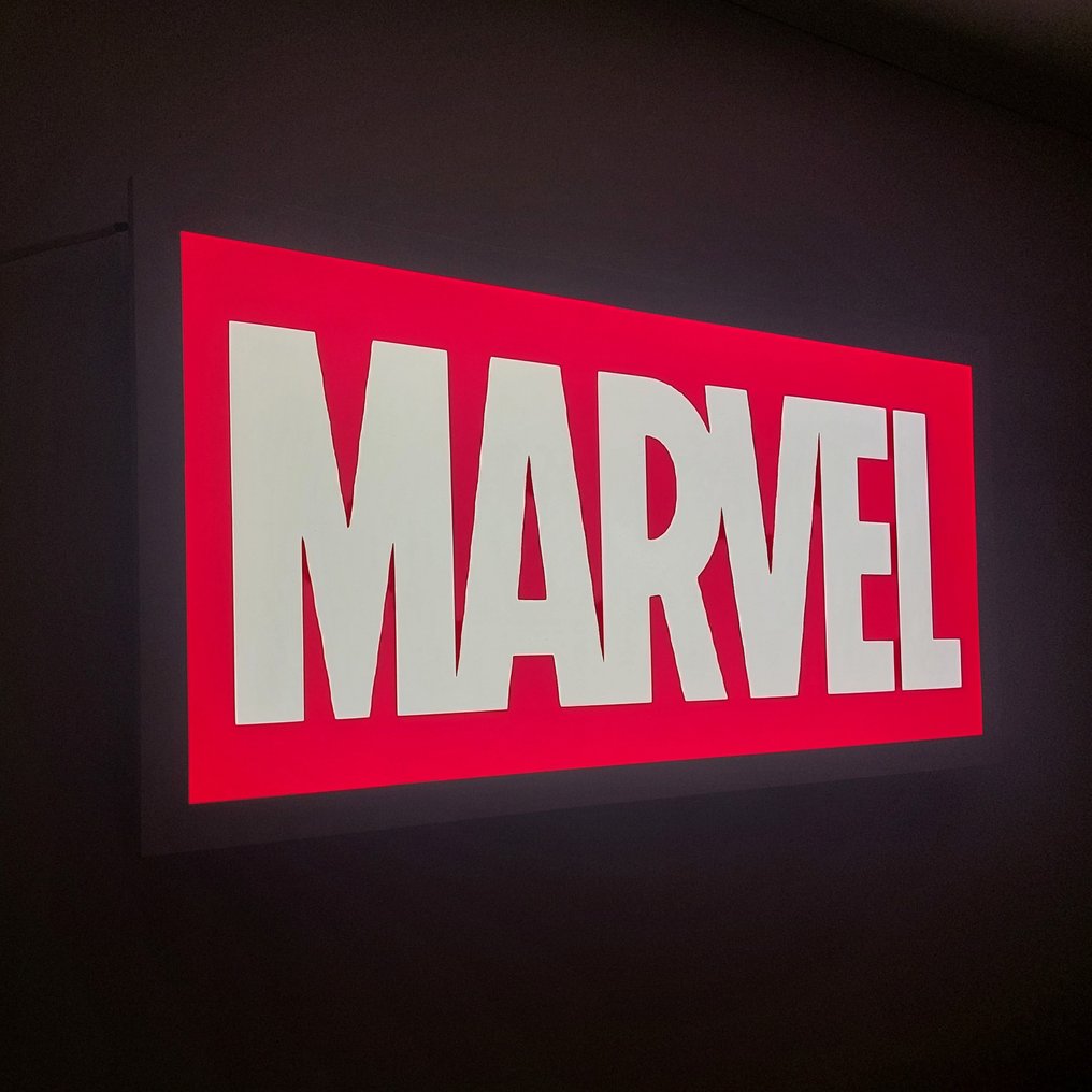 Marvel - Lighted sign (1) - Marvel - luminated advertising sign ...