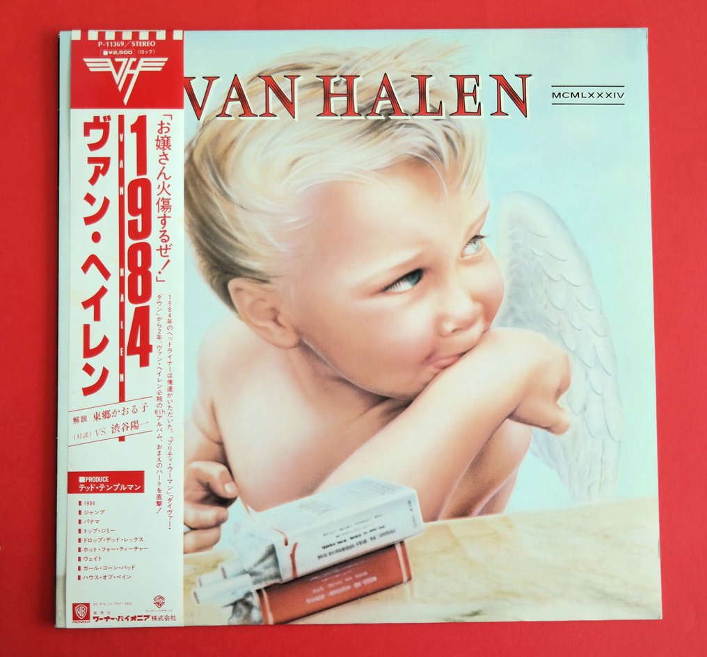 Van Halen - 1984 / Japanese 1st Pressing Of The Legend Release - LP - 1. aftryk, Japanske ...