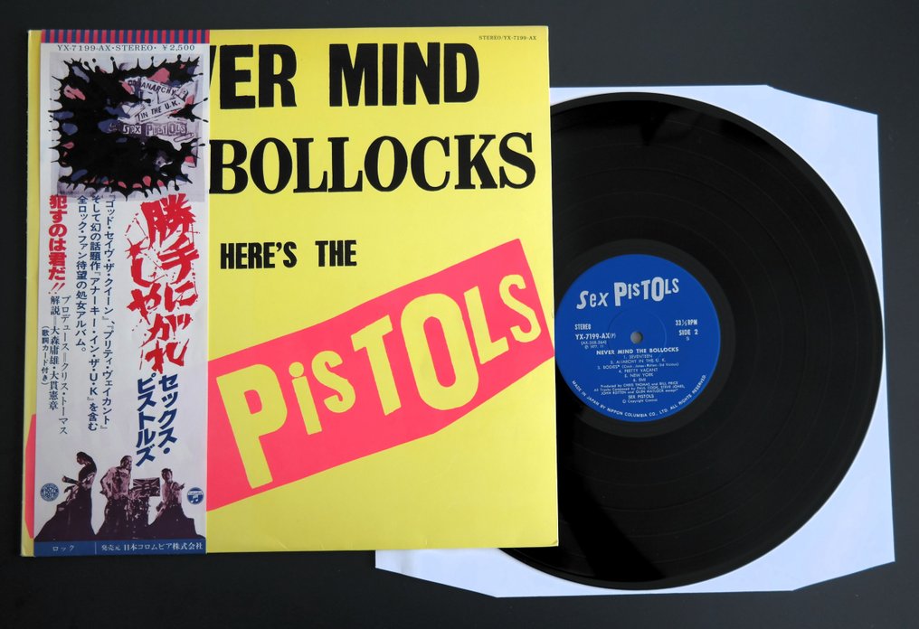 Sex Pistols Never Mind The Bollocks Heres The Sex Pistols Rare