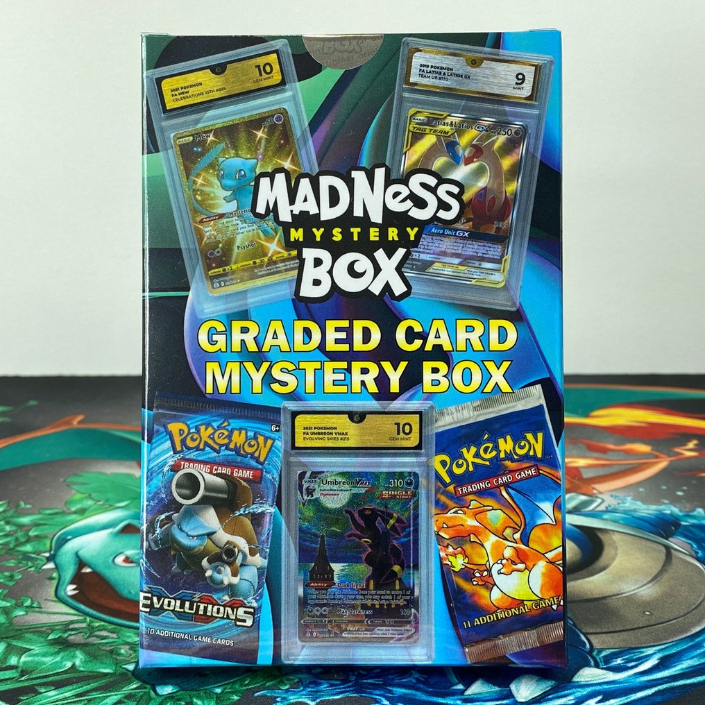 Madness Mystery Box - Graded Card Mystery box - Catawiki