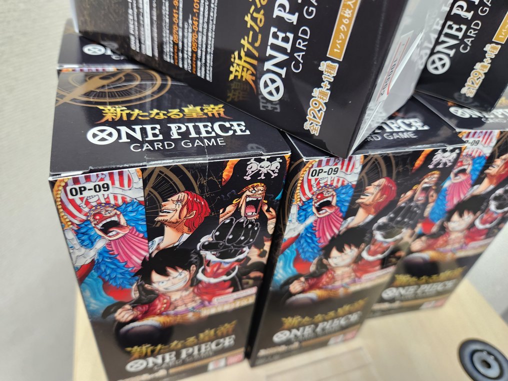 Bandai - 8 Booster box - One Piece - One Piece Card Game The Four ...