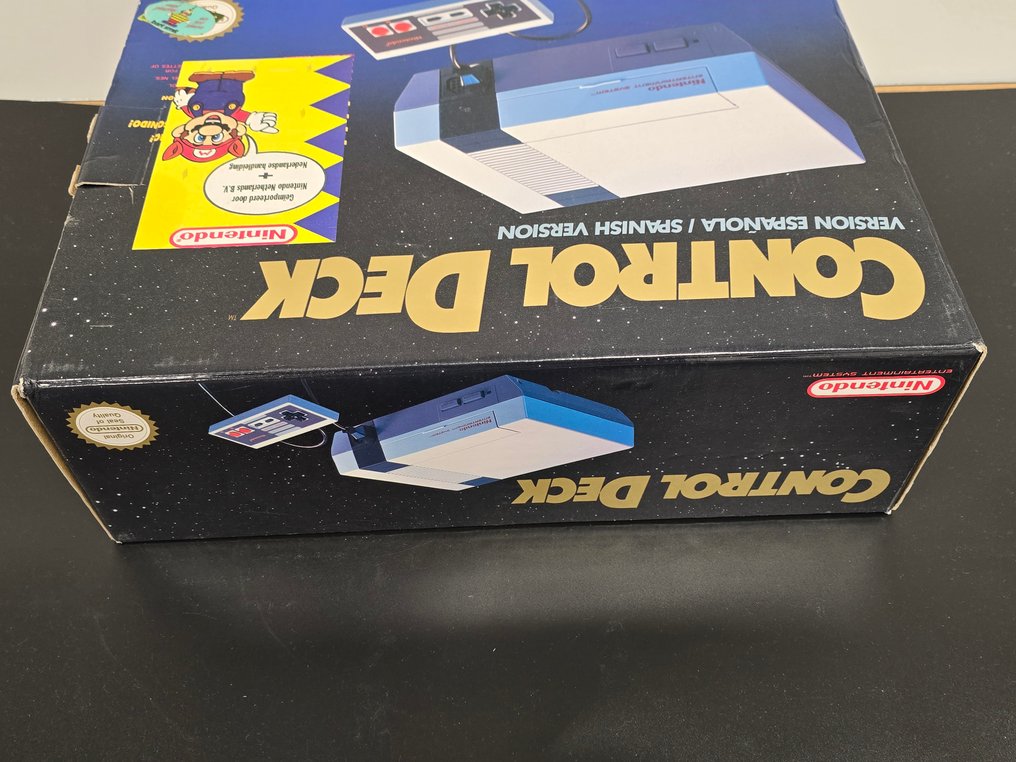 Nintendo - Nes - RARE MARIO BROS - Control Deck Set 8-BIT 1980's Boxed ...