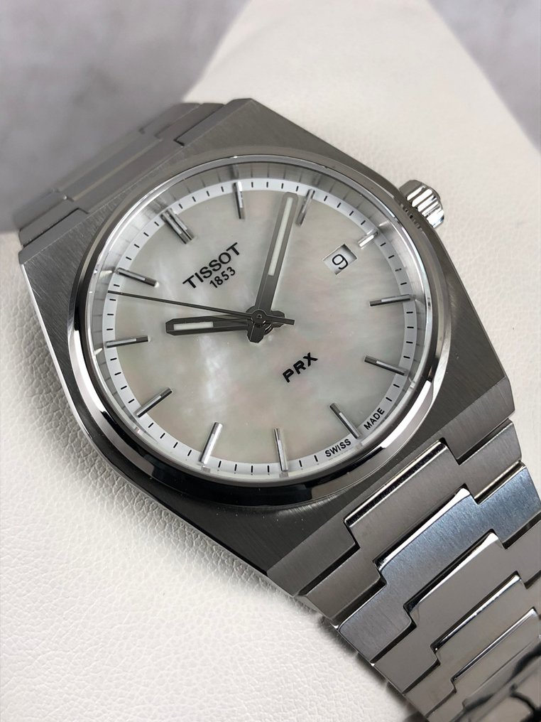 Tissot - PRX Mother of Pearl - Zonder Minimumprijs - T137.210.11.111.00 - Dames - 2020+ - online ...