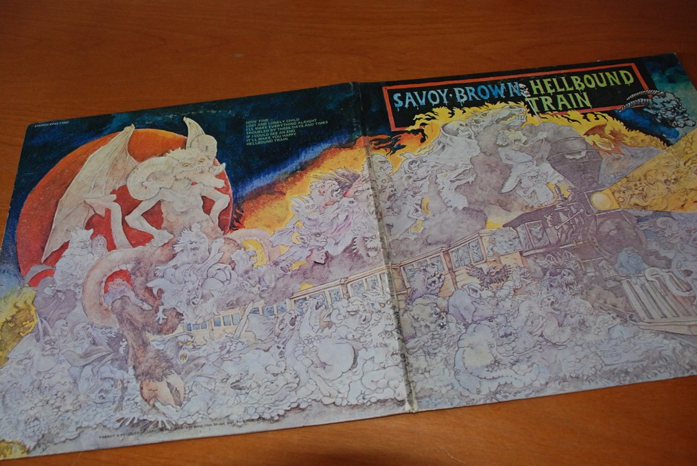 SAVOY BROWN - HELLBOUND TRAIN - LP - 1st Pressing - 1972 - Catawiki