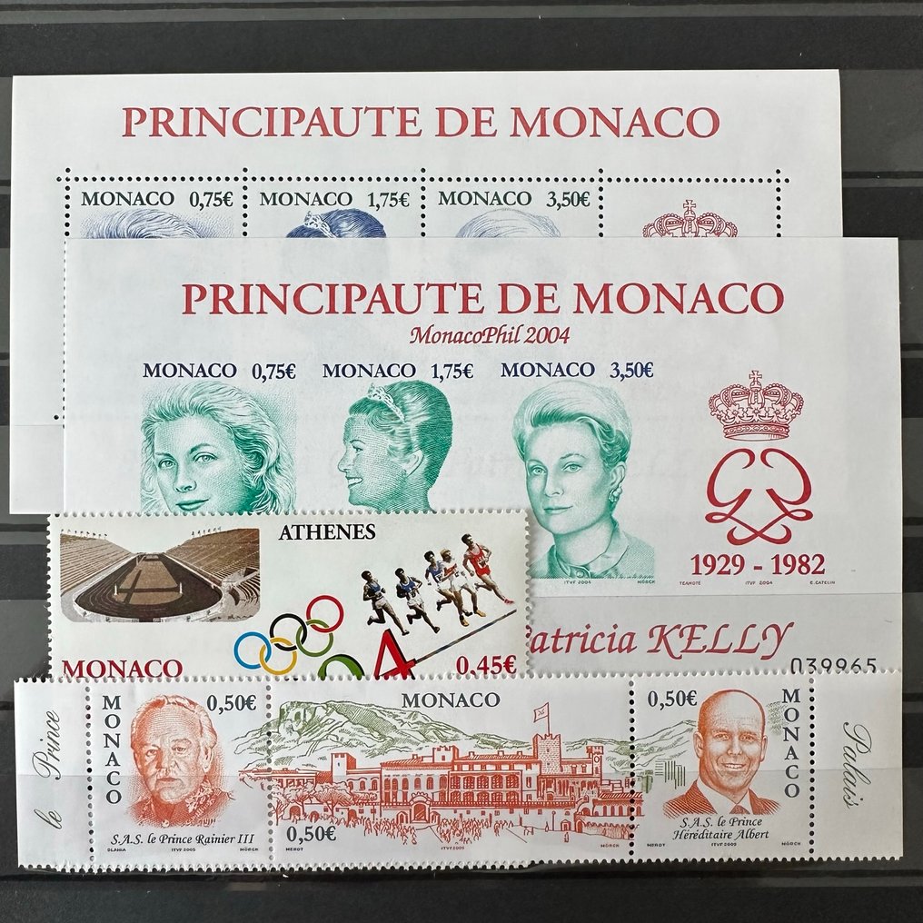 France - Monaco - 2004 (complete blocks & stamps) in MINT ** - TB - auction online Catawiki