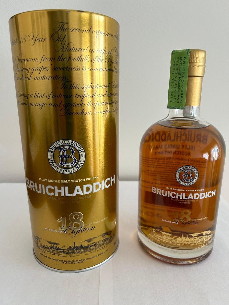 Bruichladdich 18 years old - 700ml - auction online Catawiki