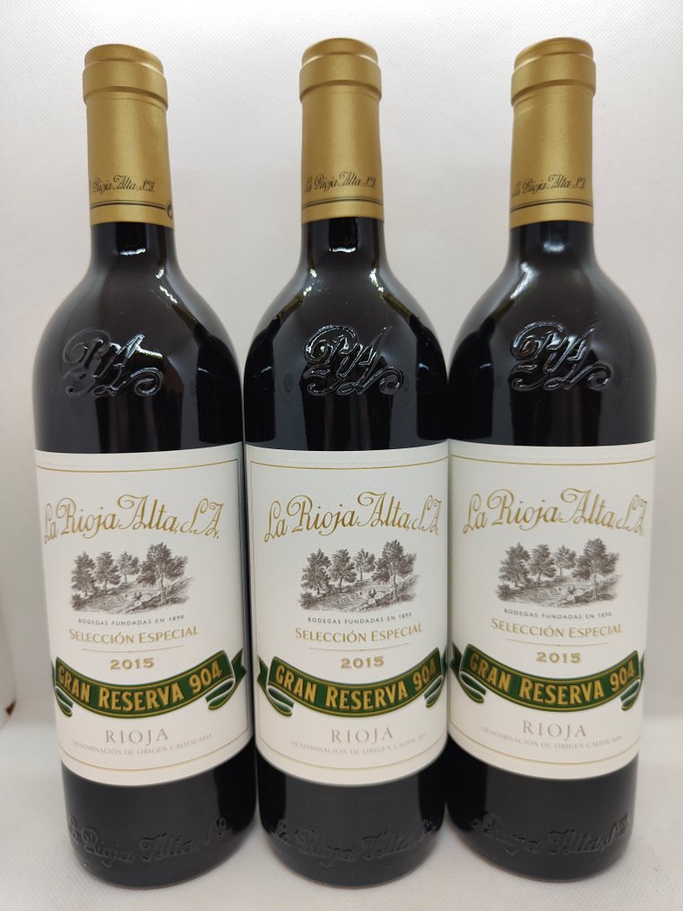 2015 La Rioja Alta, Gran Reserva 904, Selección Especial - Rioja Gran ...