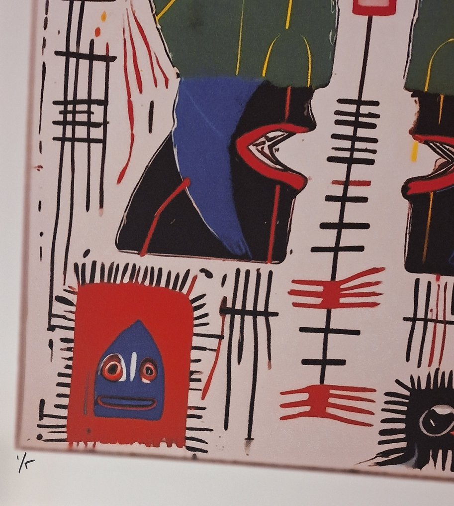 Pink Floyd - Division Bell - Tribute series - Icons Reimagined Jean-Michel Basquiat - by Emma ...