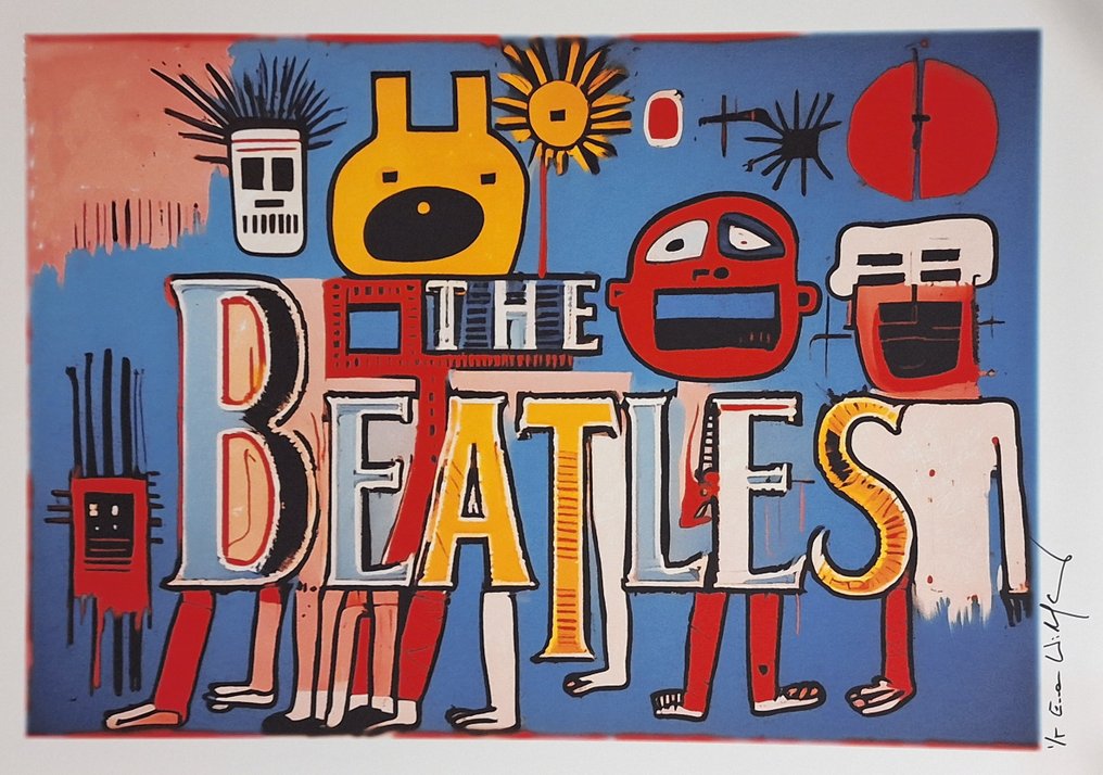 The Beatles - Tribute series - Icons Reimagined Jean-Michel Basquiat - by Emma Wildfang ...